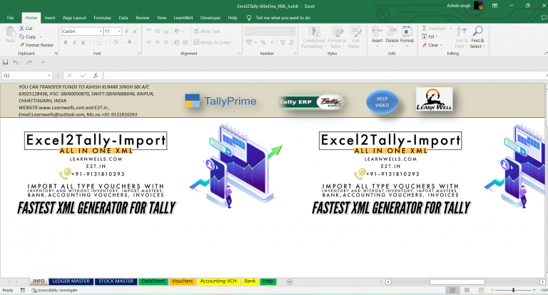 1st Fastest Excel to XML converter for Tally (Full Review 2022) | Best ...
