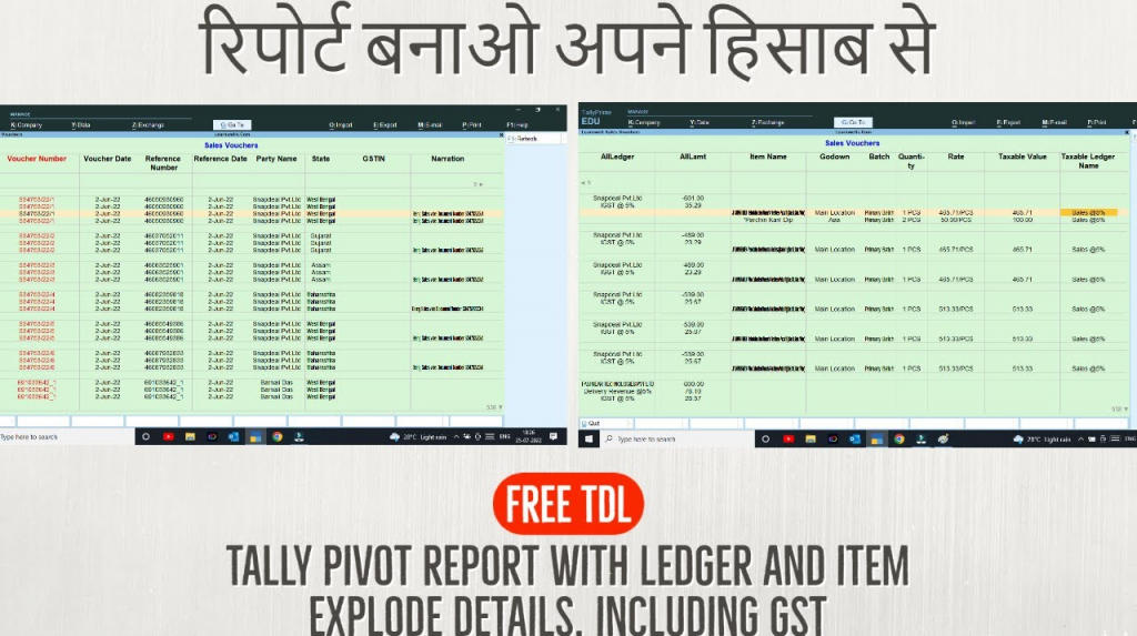 Tally Prime TDL - Learnwell
