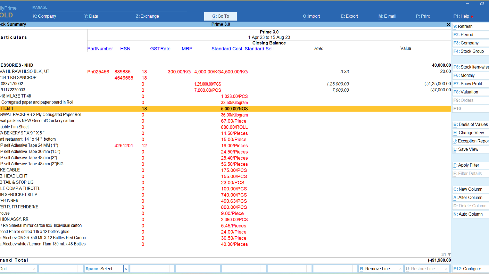 Tally Prime TDL - Learnwell